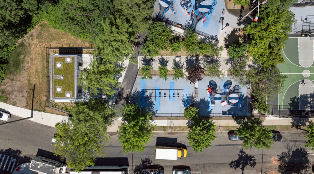 NYC Parks Luis Lopez Modular Comfort Station - 1100 Architect