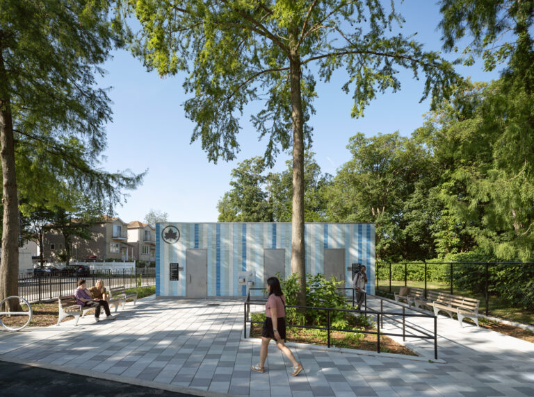 SARA National Design Awards-NYC Parks Lopez Playground Modular Restroom