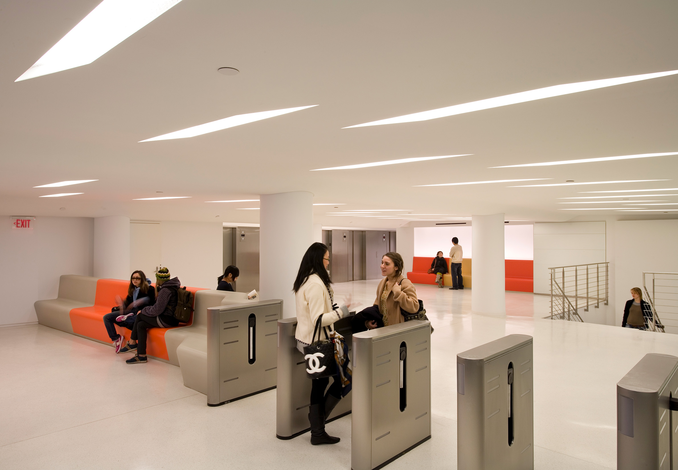 The New School Lobby and Student Lounge - 1100 Architect